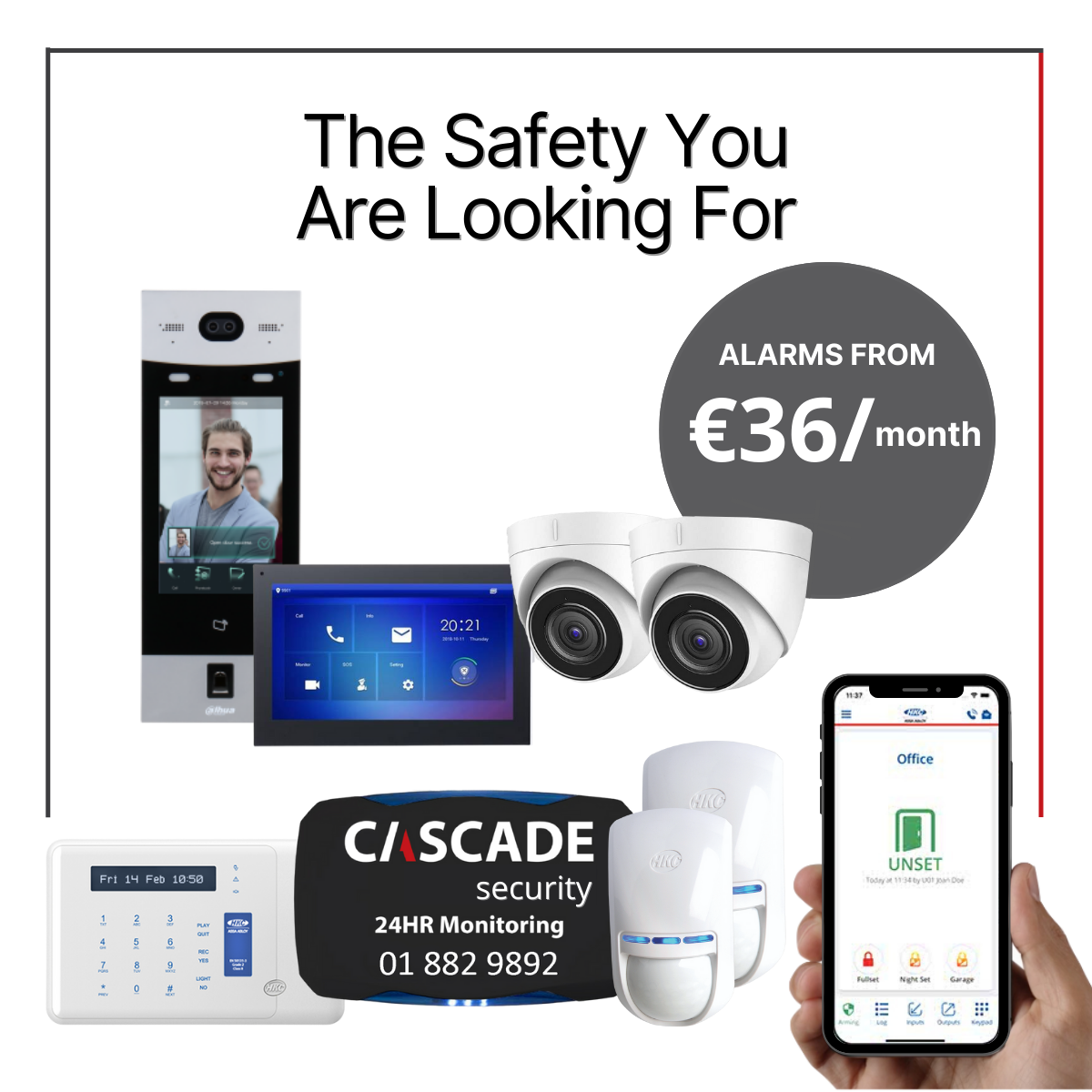 Buy Smart Home Alarms & Security Systems | Cascade Security